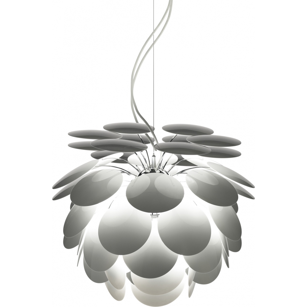 Marset - Discocó 88 Pendelleuchte Weiß / Kabellänge 5 m | nunido.